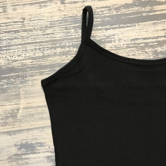 Modbod | Tops | Modbod Black Cami Spagetti Strap Nwot | Poshmark
